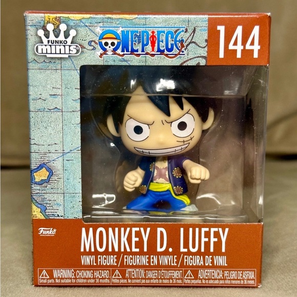 Funko | Toys | Funko Pop Minis One Piece Monkey D Luffy 44 Nib | Poshmark